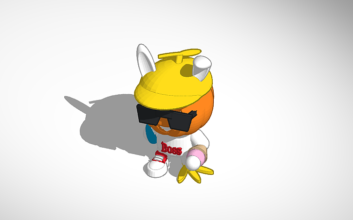 3D design The Big Boss BOI - Tinkercad