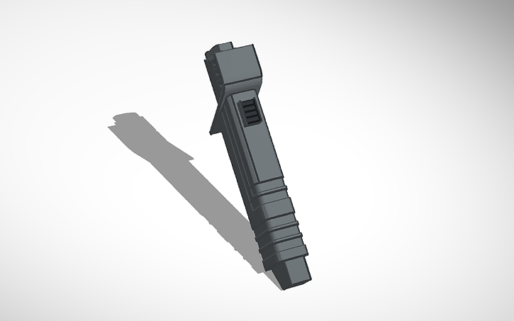 3D design Darksaber hilt - Tinkercad