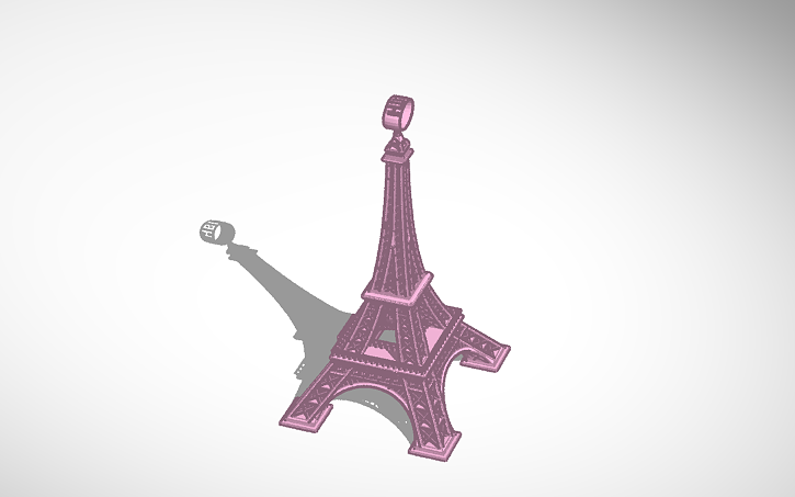 3d Design Eiffel Tower Tinkercad 
