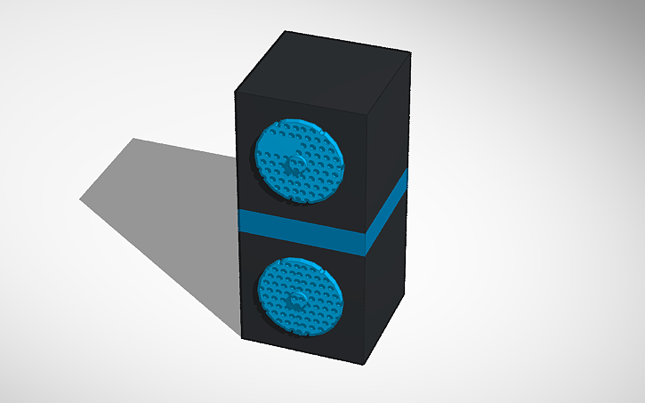 3D design Speaker - Tinkercad