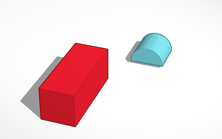 3D design Lesson: Duffel #button result | Tinkercad