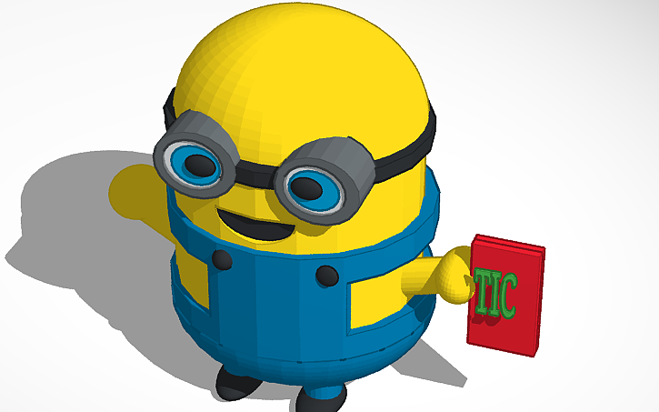 3D design Minion | Tinkercad