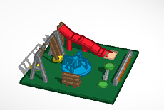 3D design THE PLAYGROUND PARK | Tinkercad