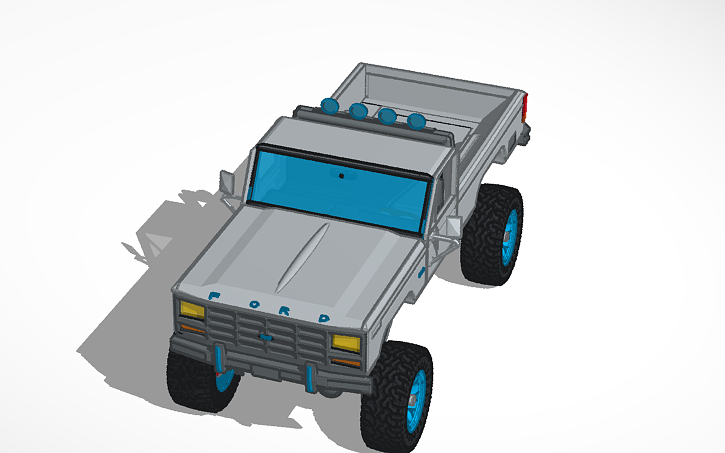 3D design Stock 1981 F-250! - Tinkercad