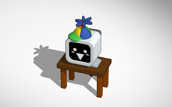 3D design Mr fun computer sprunki - Tinkercad