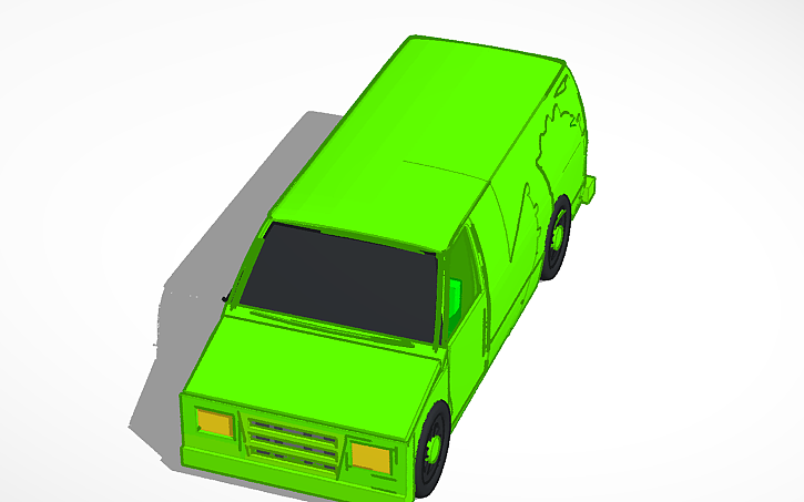 3D design Copy of Restore this van from a DEMO DERBY! - Tinkercad