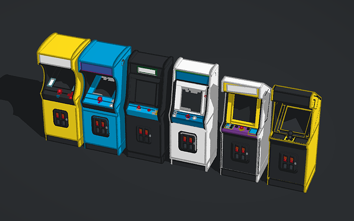 3D design arcade starter design's | Tinkercad