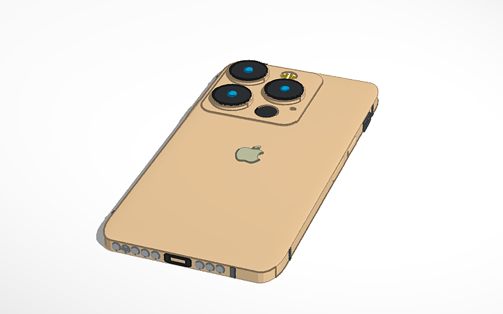 3D design iPhone 14 pro и 14 Pro Max - Tinkercad