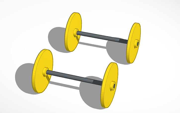 3D design Gravity Racer Template - Tinkercad