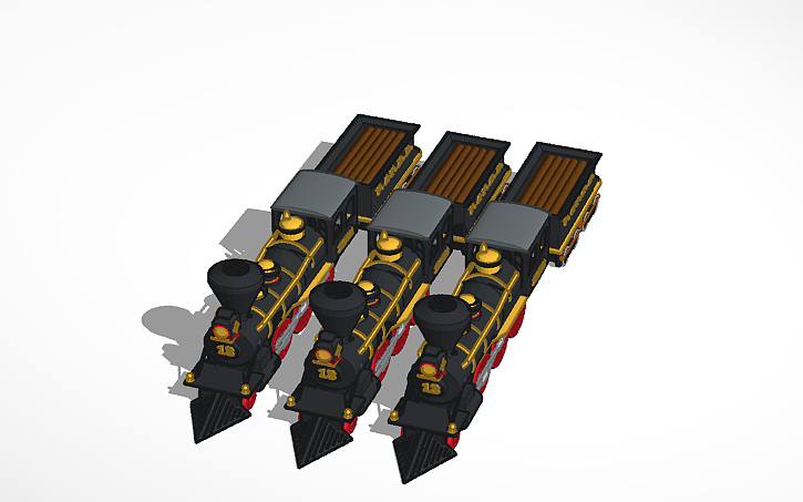 3D design Railway - Tinkercad