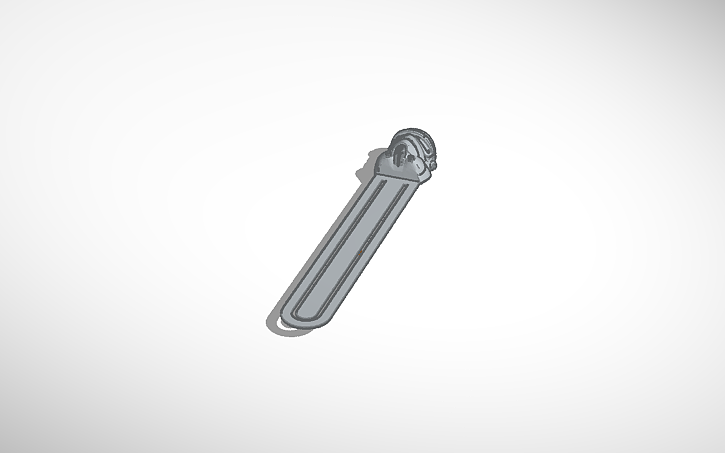 3D design bookmark - Tinkercad