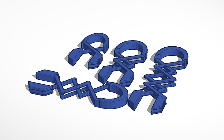 3D design a bunch of grabby arms | Tinkercad