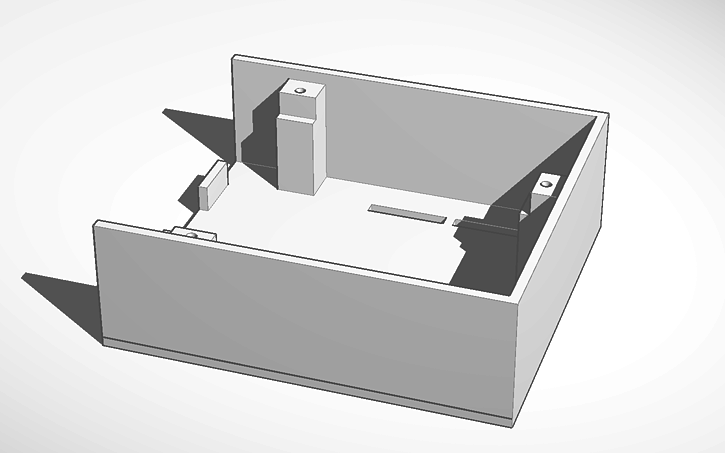 3D design Copy of Arduino Box + Mini Breadboard Holder | Tinkercad