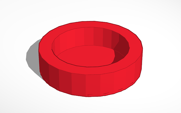 3D design Rat food Bowl - Tinkercad