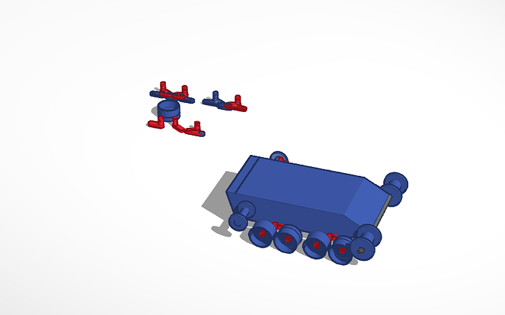 3D design tank v1.0 - Tinkercad
