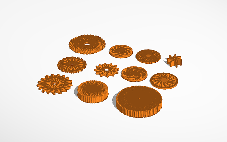 3D design Spiral art | Tinkercad