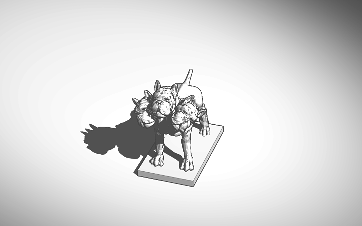3D design Cerberus! - Tinkercad