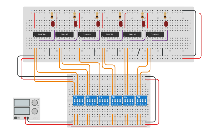 Circuit design Experiment 1 | Tinkercad