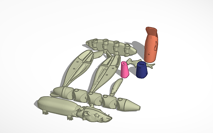 3D design pack of fishing lures 3 - Tinkercad