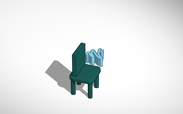 3D design Chair02EMMA | Tinkercad