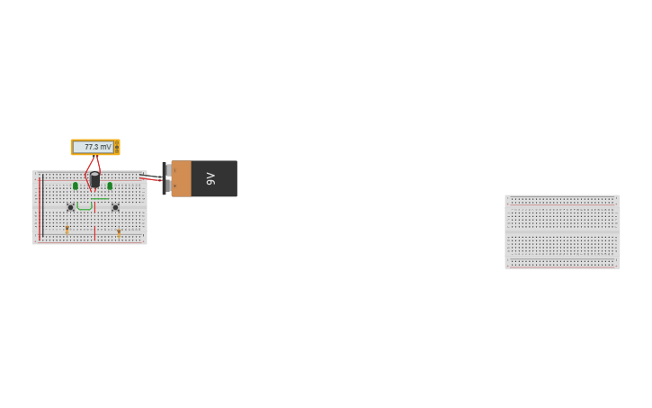 Circuit design practica 7 capacitores - Tinkercad