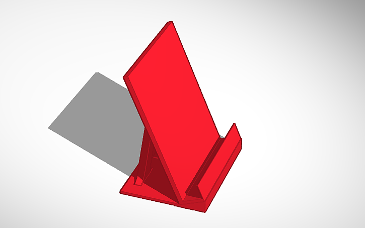 3D design phone stand - morris | Tinkercad