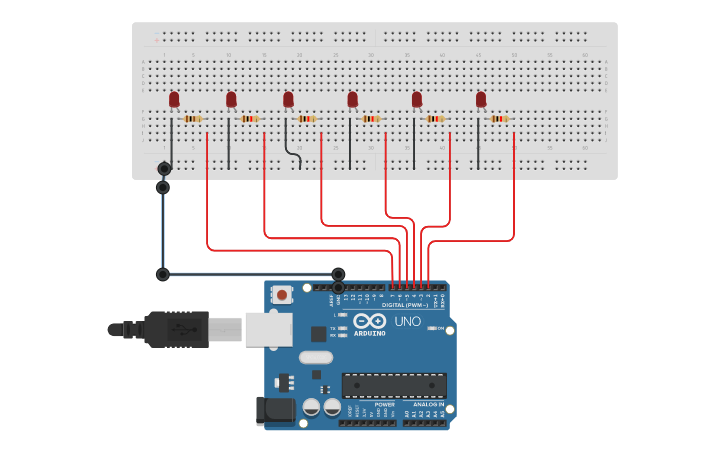 Circuit design example 2 - Tinkercad