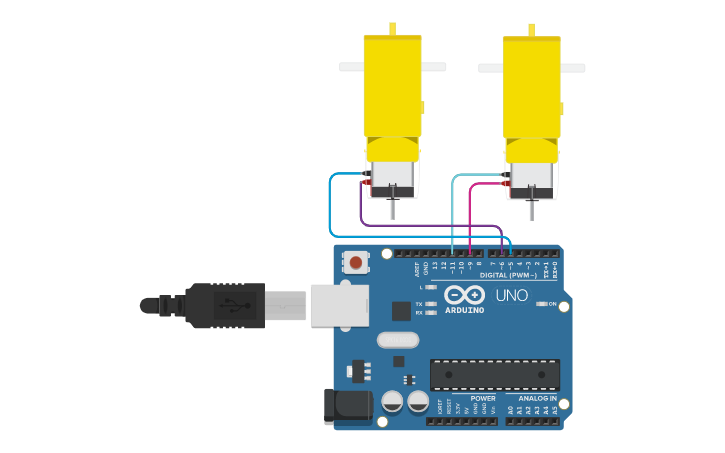 Circuit design Accélération-décélération avec inversion automatique ...