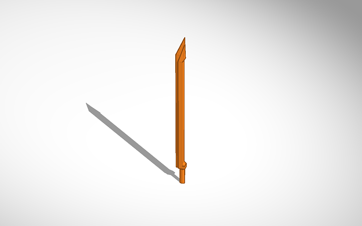 3D design zero sword borderlands 2 - Tinkercad