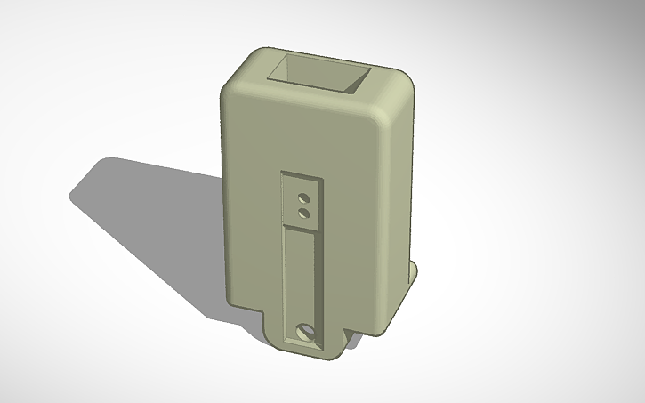 3D design Pulse Oximeter 3D Casing - Tinkercad