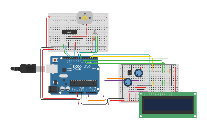 Circuit design sensor - Tinkercad