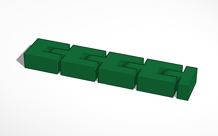 3D design Flexi Stick - Tinkercad
