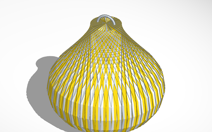 3D design Christmas Ornament - Tinkercad