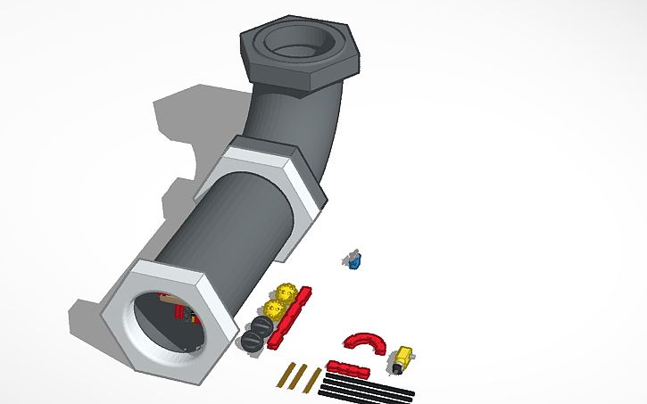 3D design A device that can travel through pipes :) - Tinkercad