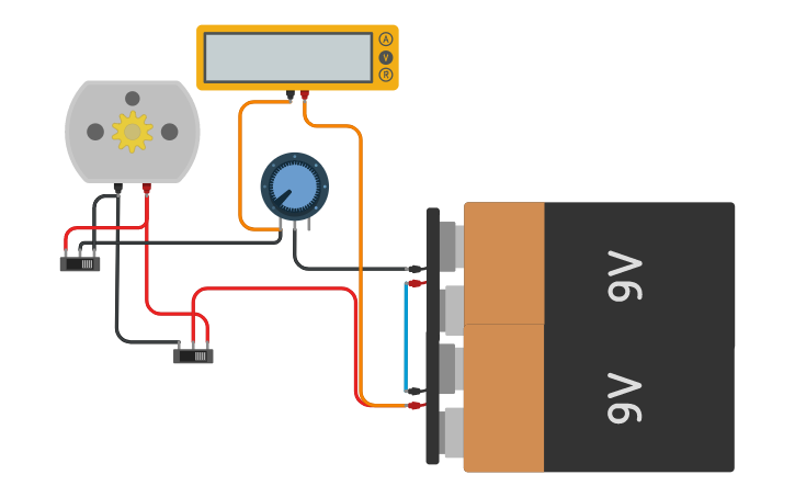 Circuit Design Bi Direction Motor With Speed Control Tinkercad