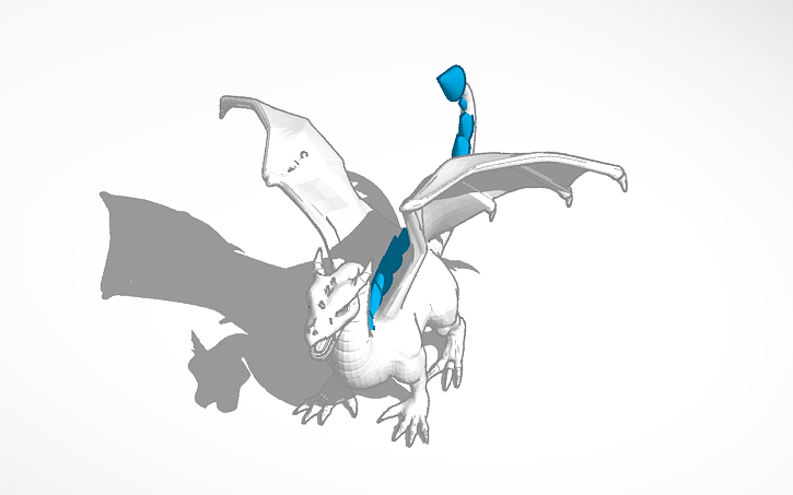 3D design Dragon - Tinkercad