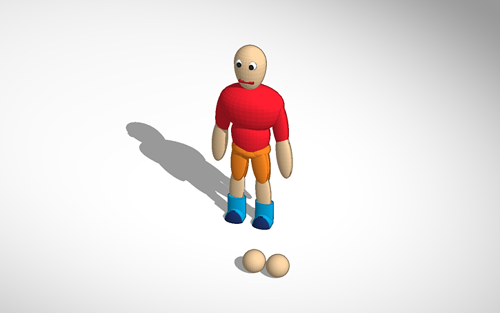 3D design human - Tinkercad