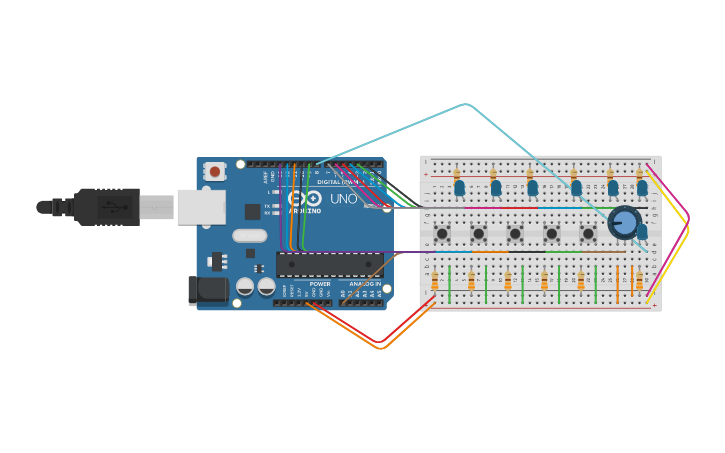 Circuit design Emiliano Ayala Gómez |3010 | Examen - Tinkercad