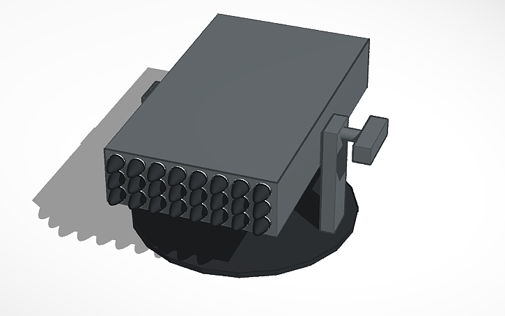 3D design U.H.W.D. Ballistic missile defense system - Tinkercad