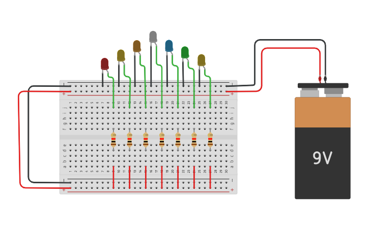 Circuit Design Ex 1 Tinkercad