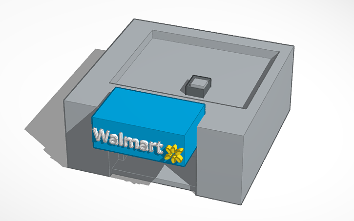 3D design This is a walmart - Tinkercad