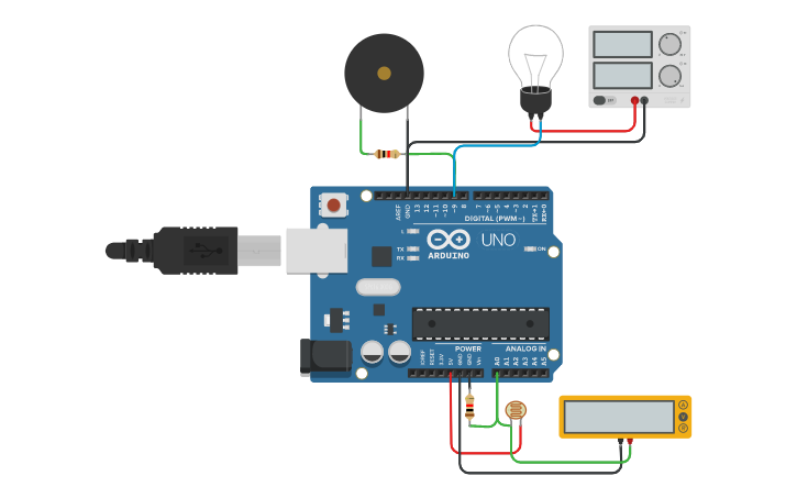 Circuit design Copy of Arduino System | Tinkercad
