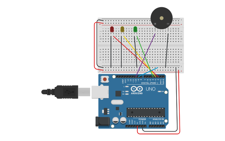 Circuit design Module 4 CEIS101 November 2022 Teresa Miller | Tinkercad