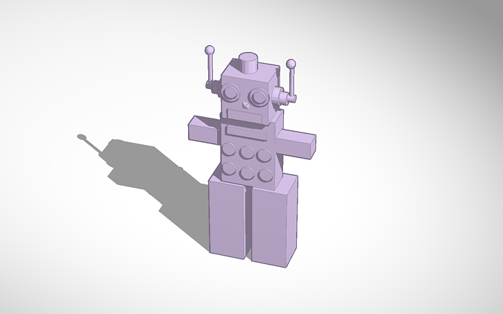 3D design Chopstick The Robot - Tinkercad