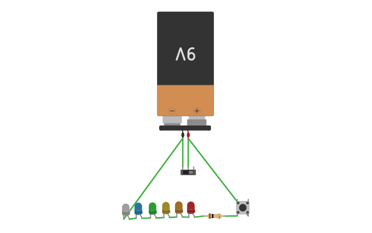 Circuit Design 2 Buttons Circuit Tinkercad