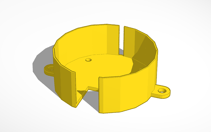 3D design Lidar Scanse - Tinkercad