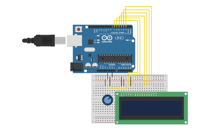 Circuit design Timer - Tinkercad