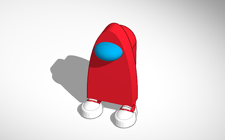 3D design Amogus/Among Us - Tinkercad