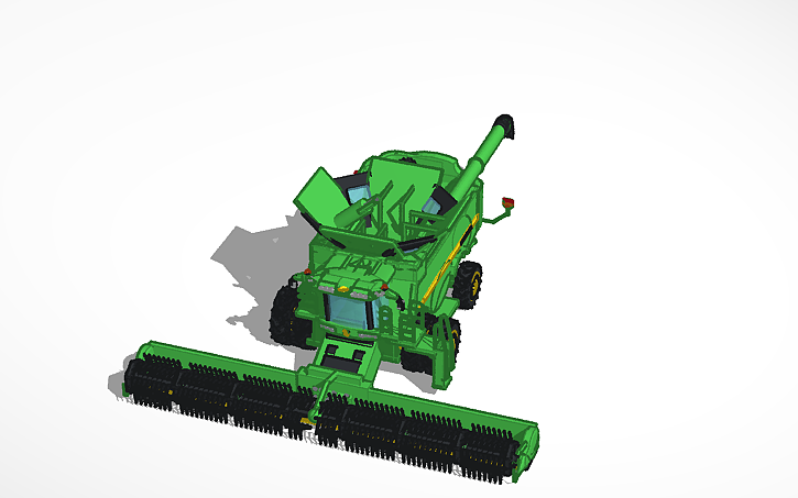 3D design JOHN DEERE s690 combine | Tinkercad