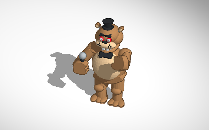 3D design fnaf vr freddy | Tinkercad